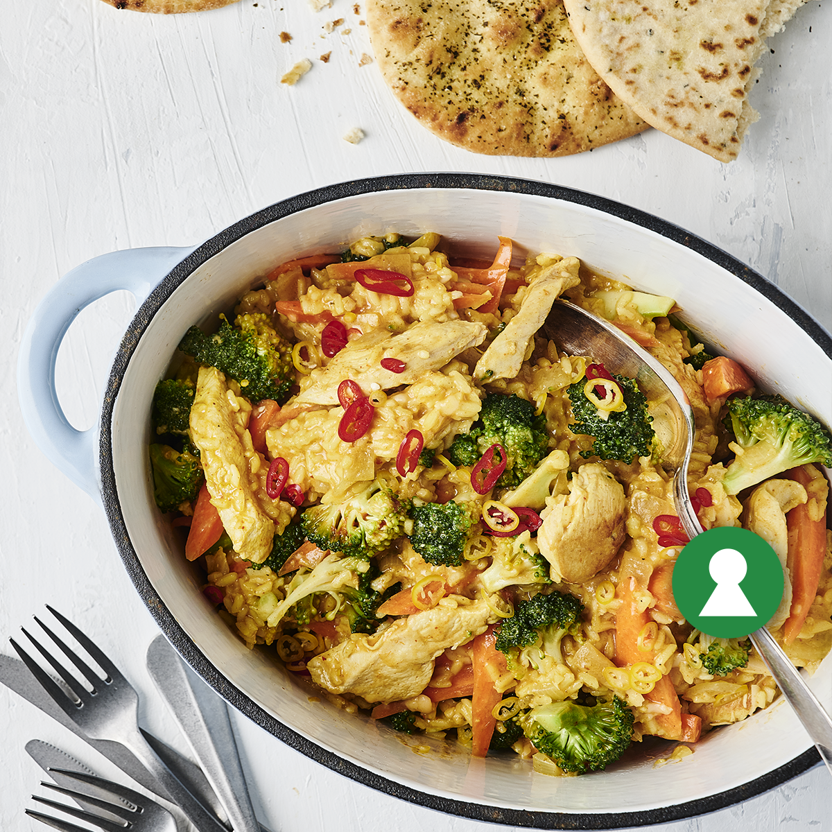 Opskrifter med nøglehulsmærket