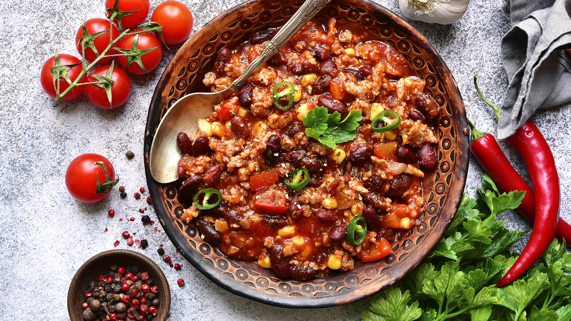 Mild Chili con Carne med Kylling | ROSE Kylling