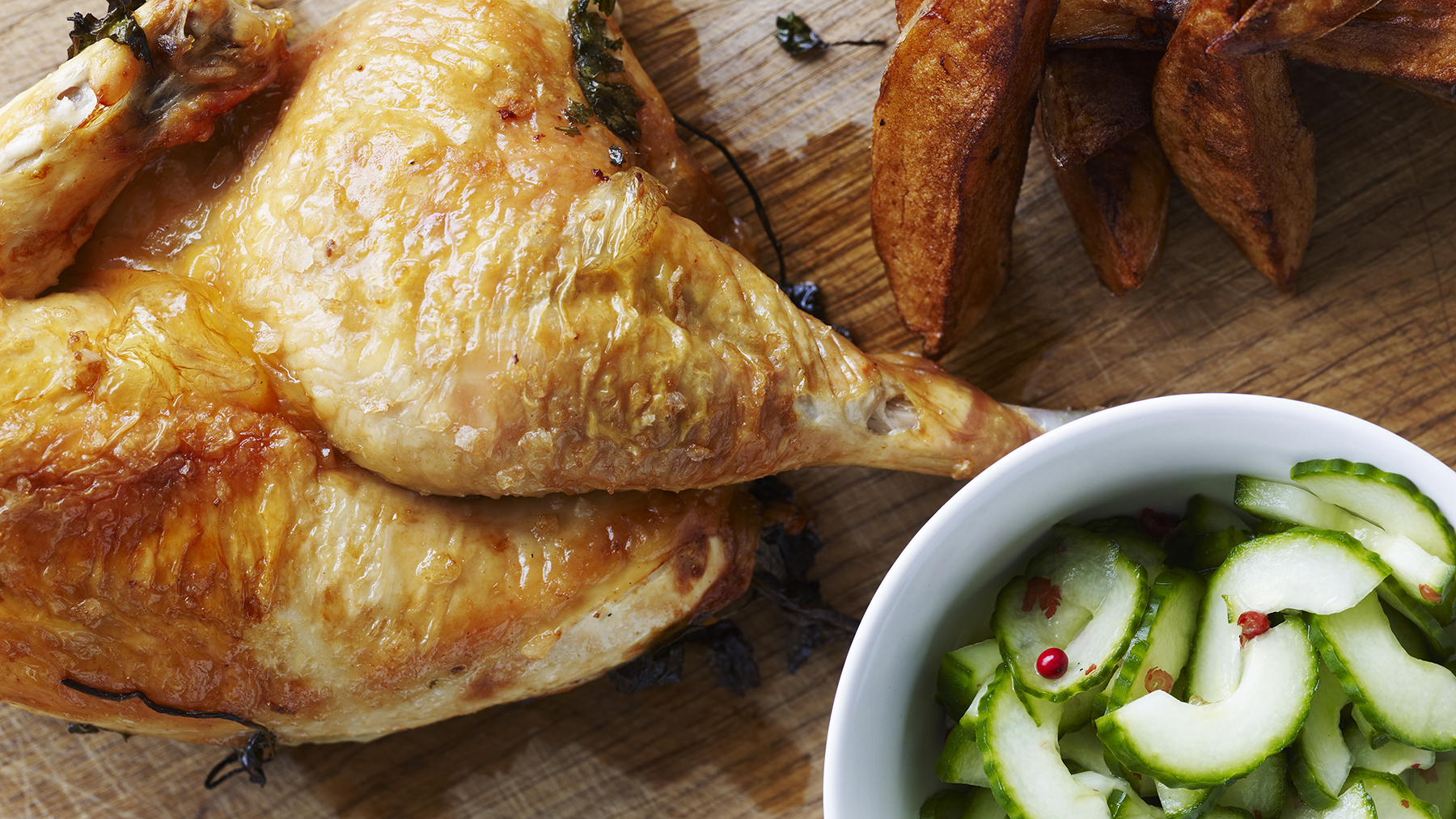 Opskrifter med hel kylling
