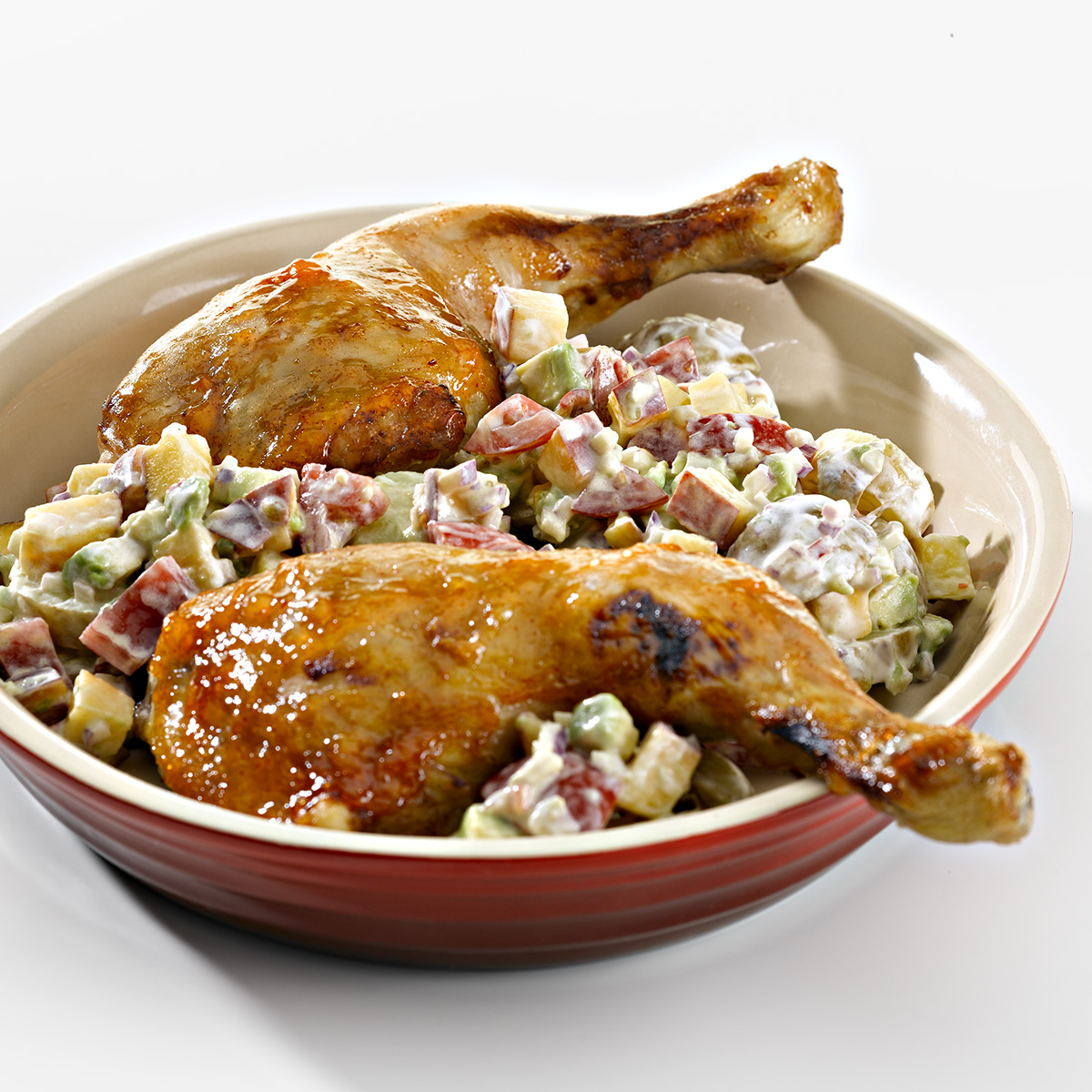 Chutney marinerede hele kyllingelår