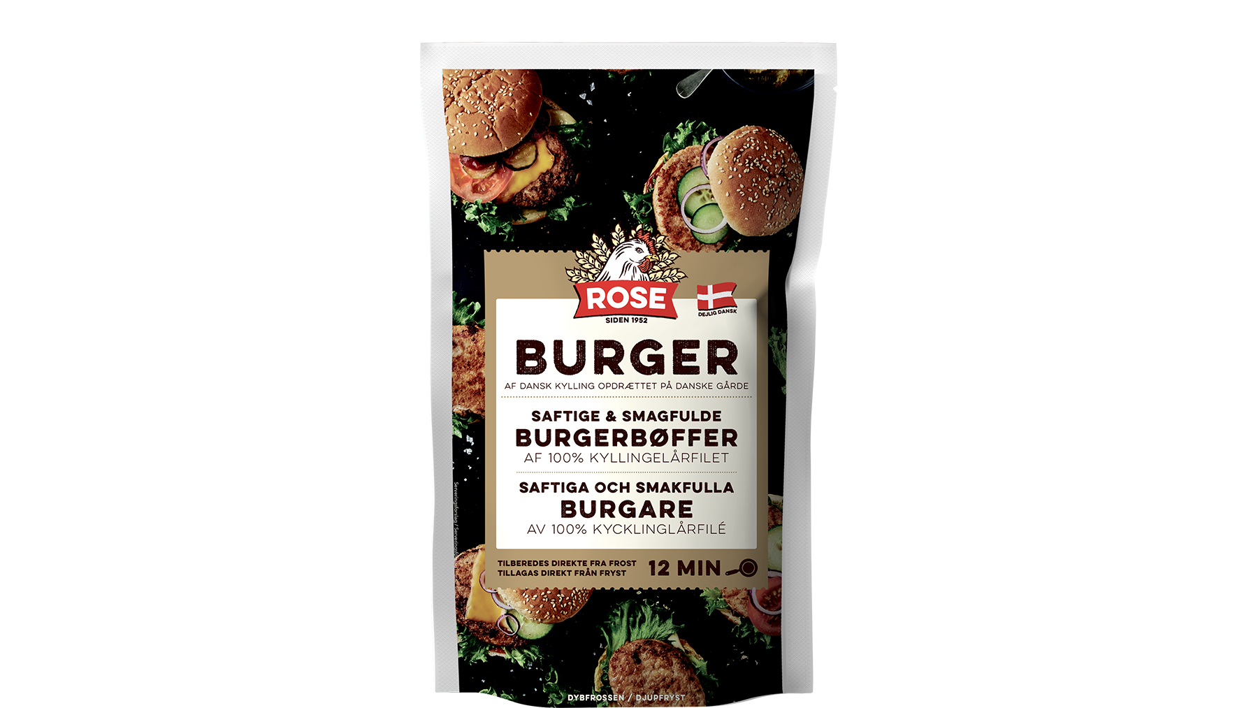 Kyllingeburger, frost