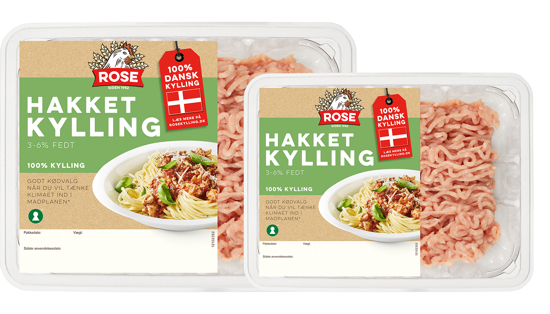 Hakket kylling 3-6% fedt, køl